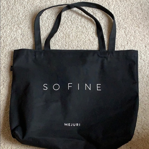 Mejuri | Bags | So Fine Mejuri Canvas Tote Bag | Poshmark